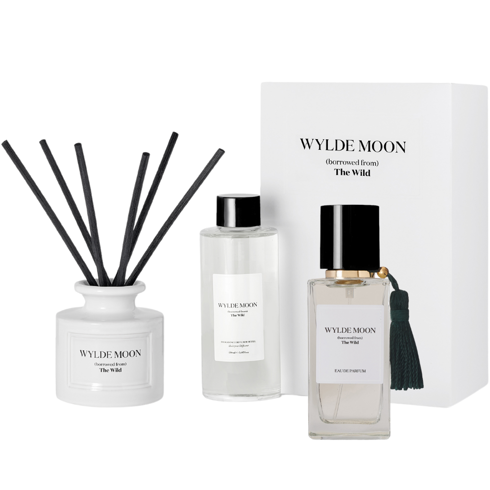 The Tranquility Bundle: Reed Diffuser and Eau de Parfum offer – WYLDE MOON